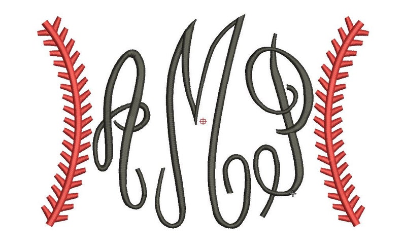Baseball Softball Threads Embroidery Design INSTANT DOWNLOAD | Etsy