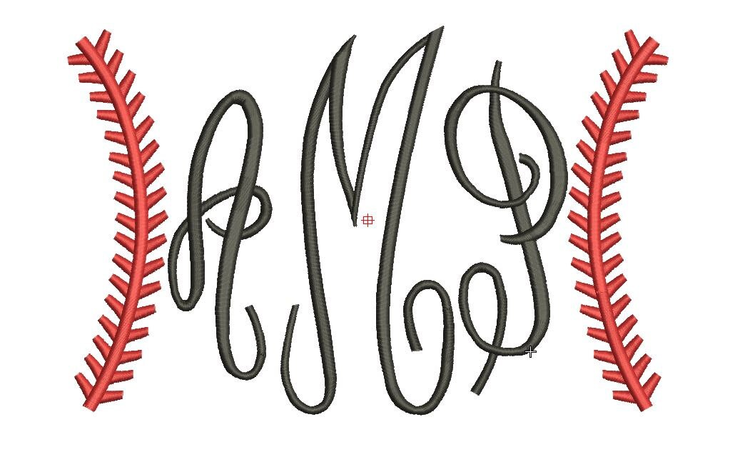 Baseball Softball Threads Embroidery Design - INSTANT DOWNLOAD - Etsy