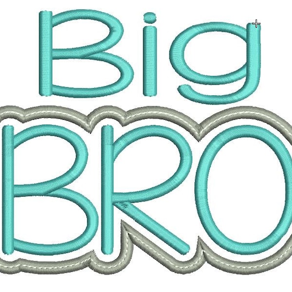 Big Brother Applique Design - Etsy