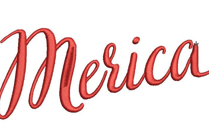 Merica Embroidery Design INSTANT DOWNLOAD | Etsy
