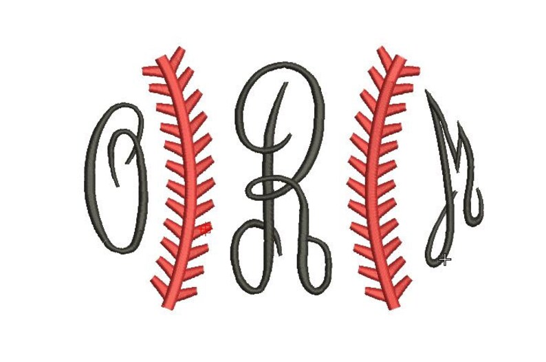 Baseball Softball Threads Embroidery Design INSTANT DOWNLOAD | Etsy