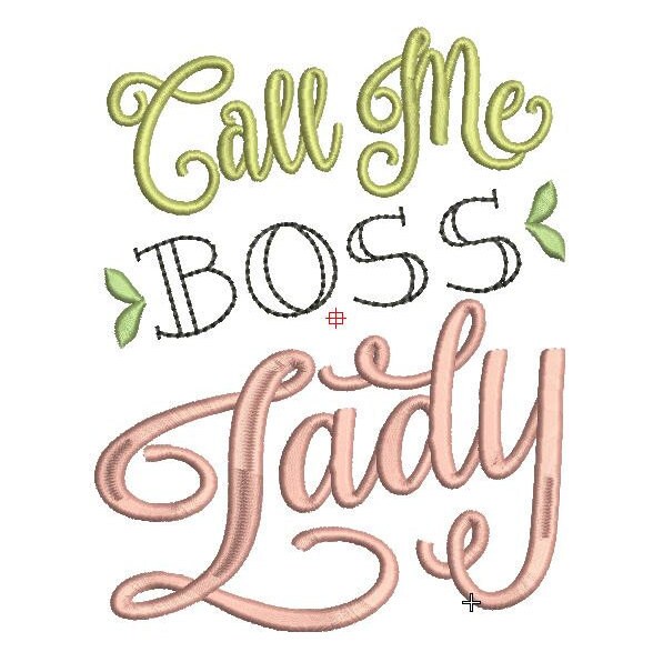 Call Me Boss Lady - Embroidery Design - INSTANT DOWNLOAD - Etsy