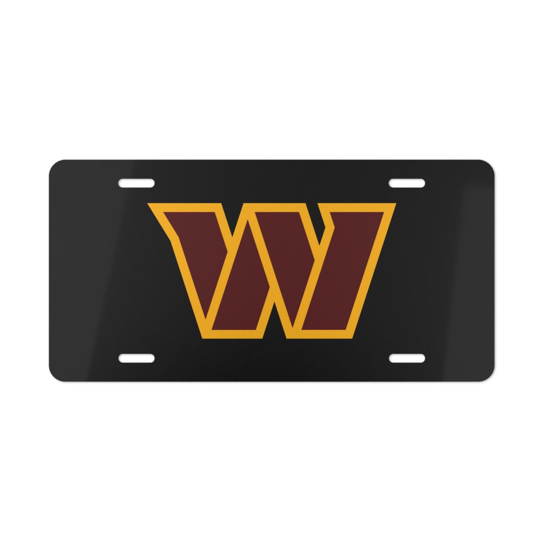 Washington Commanders Vanity License Plate | Professional Football ...