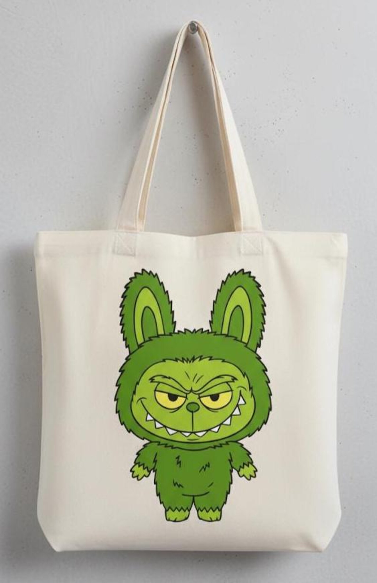 The Grinch, Labubu Style, Christmas Clipart, Digital Download - Etsy