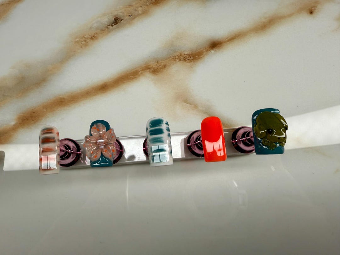 Frog Press-ons - Etsy