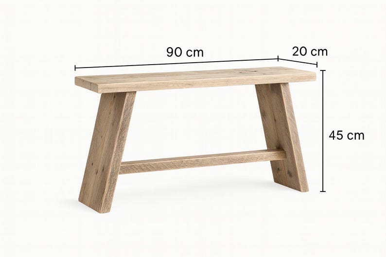 Handmade Scaffolding Wood Bench - Etsy