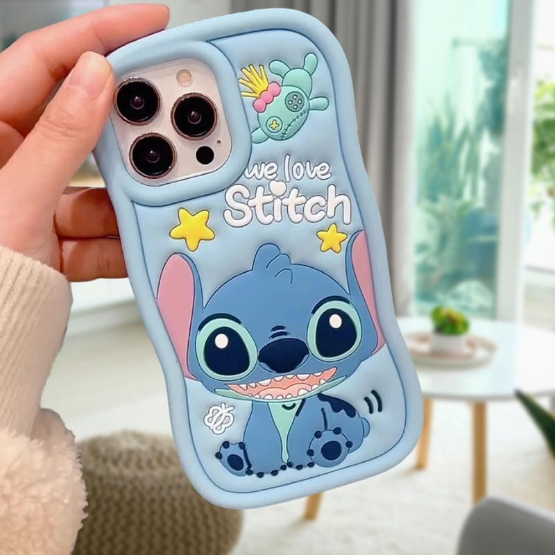 Stitch Phone Case - Etsy