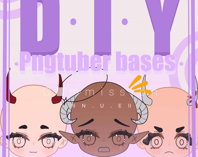 DIY Pngtuber Chibi Base(psd File) - Etsy Canada