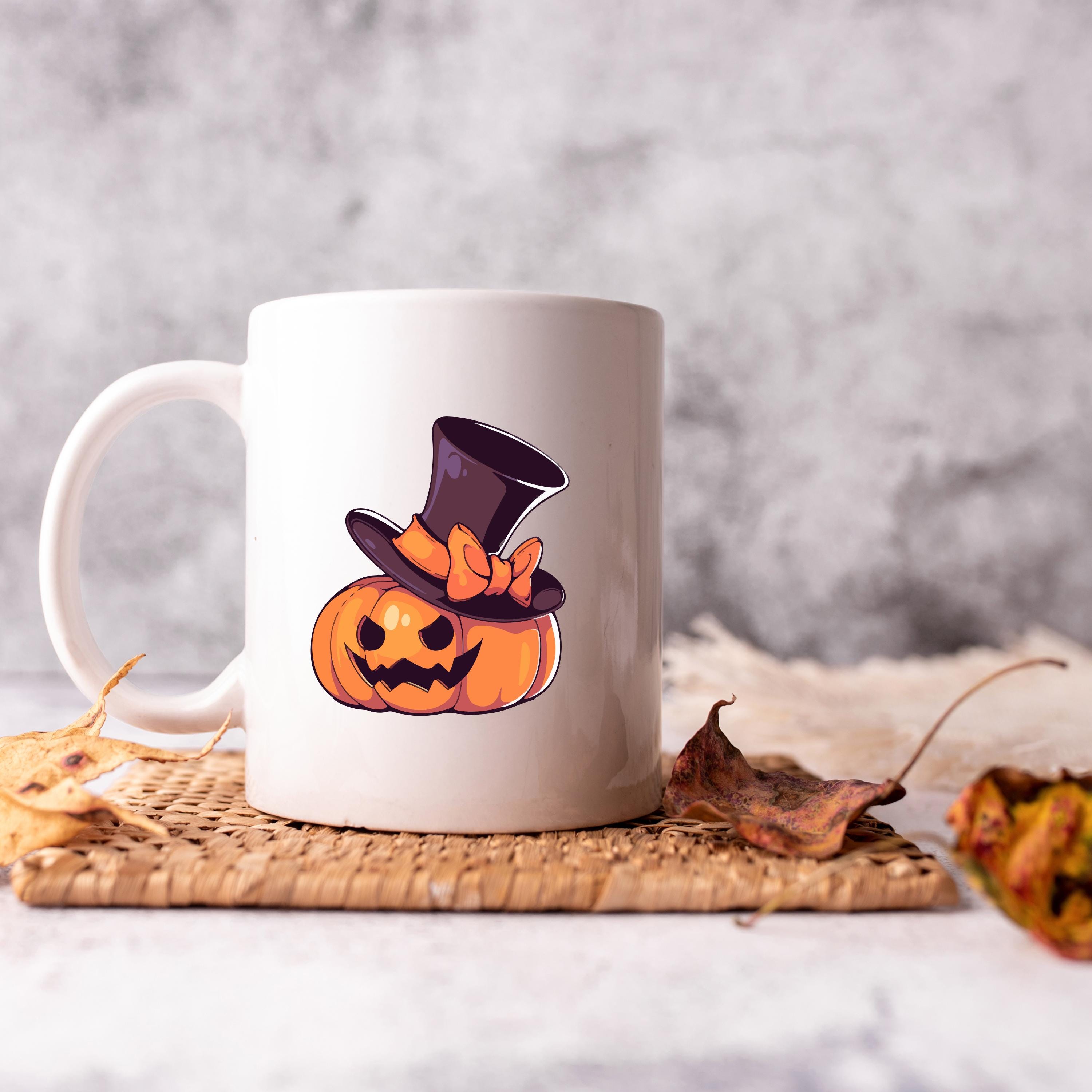 Halloween Pumpkin Clipart: Spooky Jack-o'-lantern PNG, PDF Stickers - Etsy