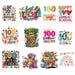 100 Days of School Clipart Bundle | Teacher & Student PNG Sublimation ...