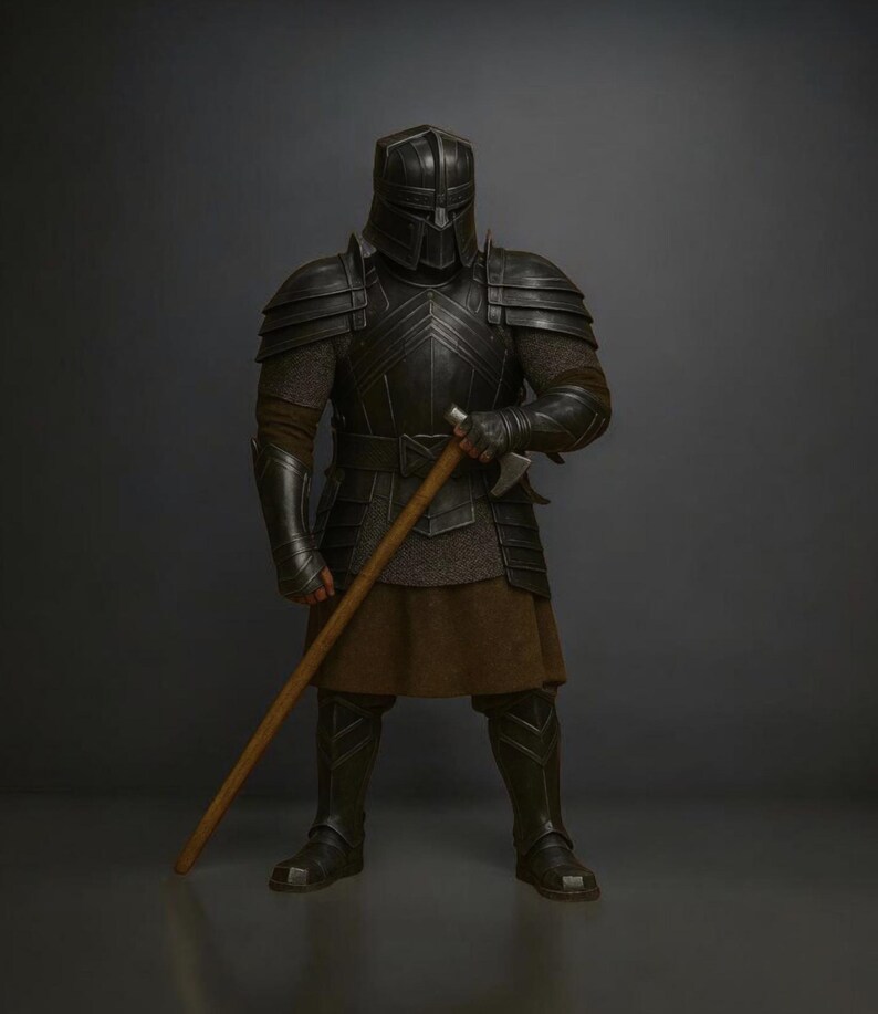 Handmade Dwarven Steel Armor Suit, Wearable LARP Cosplay Costume - Etsy