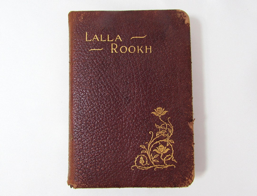 LALLA ROOKH by Thomas Moore 1800s Antique Book Victorian Era Tales ...