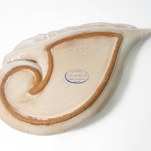 Vintage Large Stangl Terra Rose Nautilus Shell Dish Art Pottery Rare ...