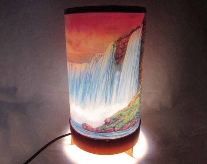 Vintage Rotating Motion Lamp by LA Goodman Mfg. Co. - Niagara Falls ...