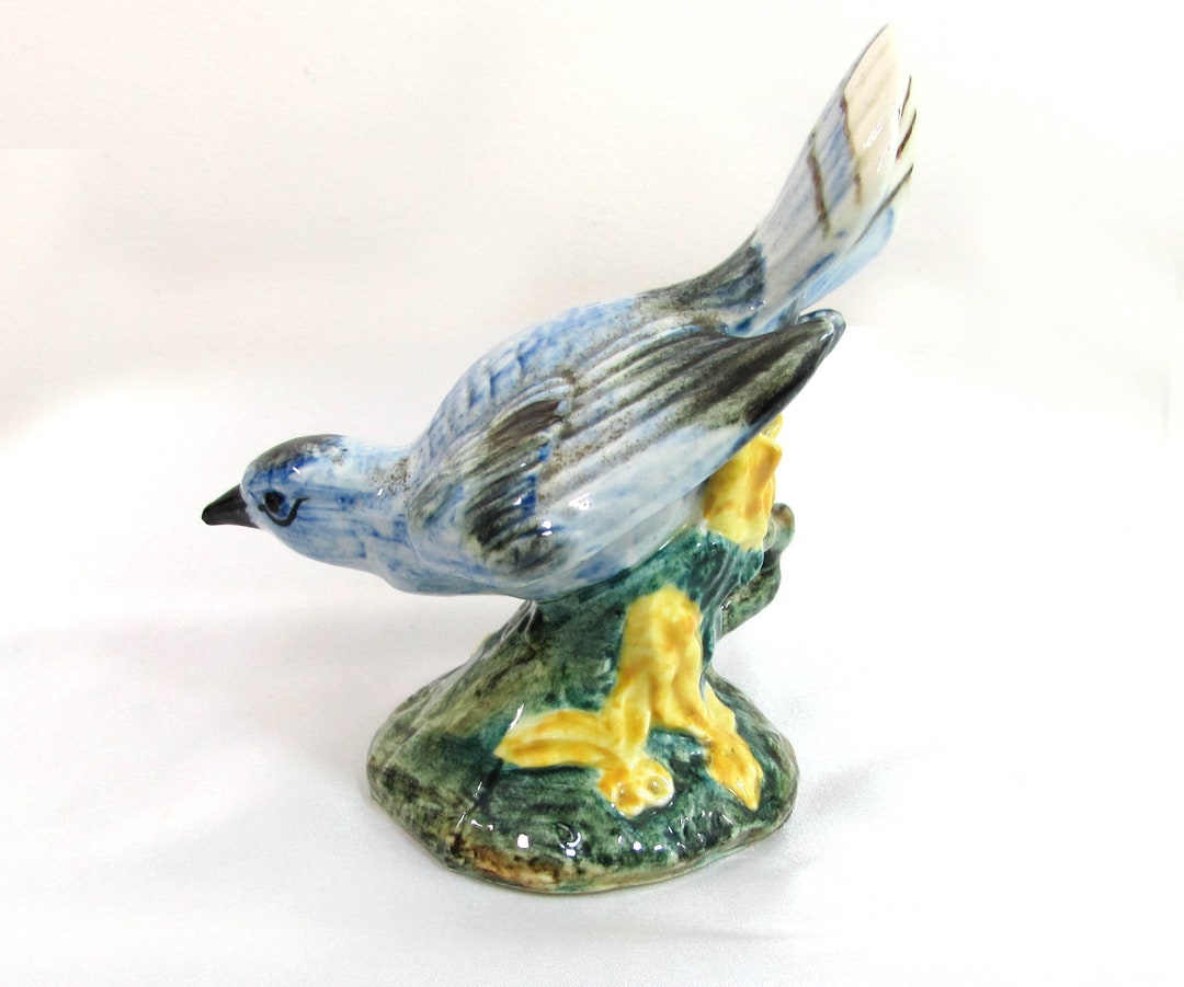 Stangl Blue Bird Figurine 32765 - 5" High - Vintage Stangl Pottery - Etsy