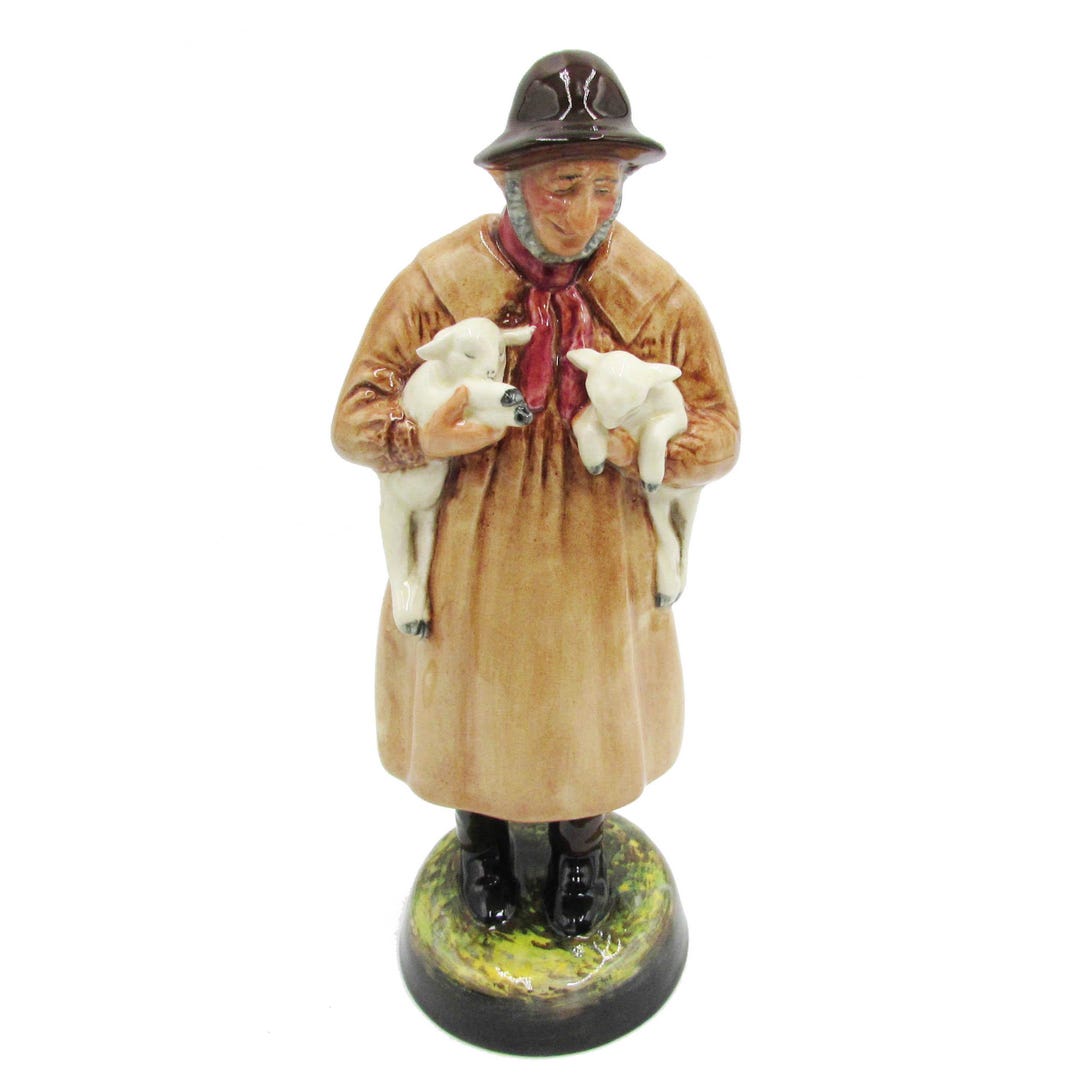 Royal Doulton Lambing Time Figurine HN 1890 - Etsy