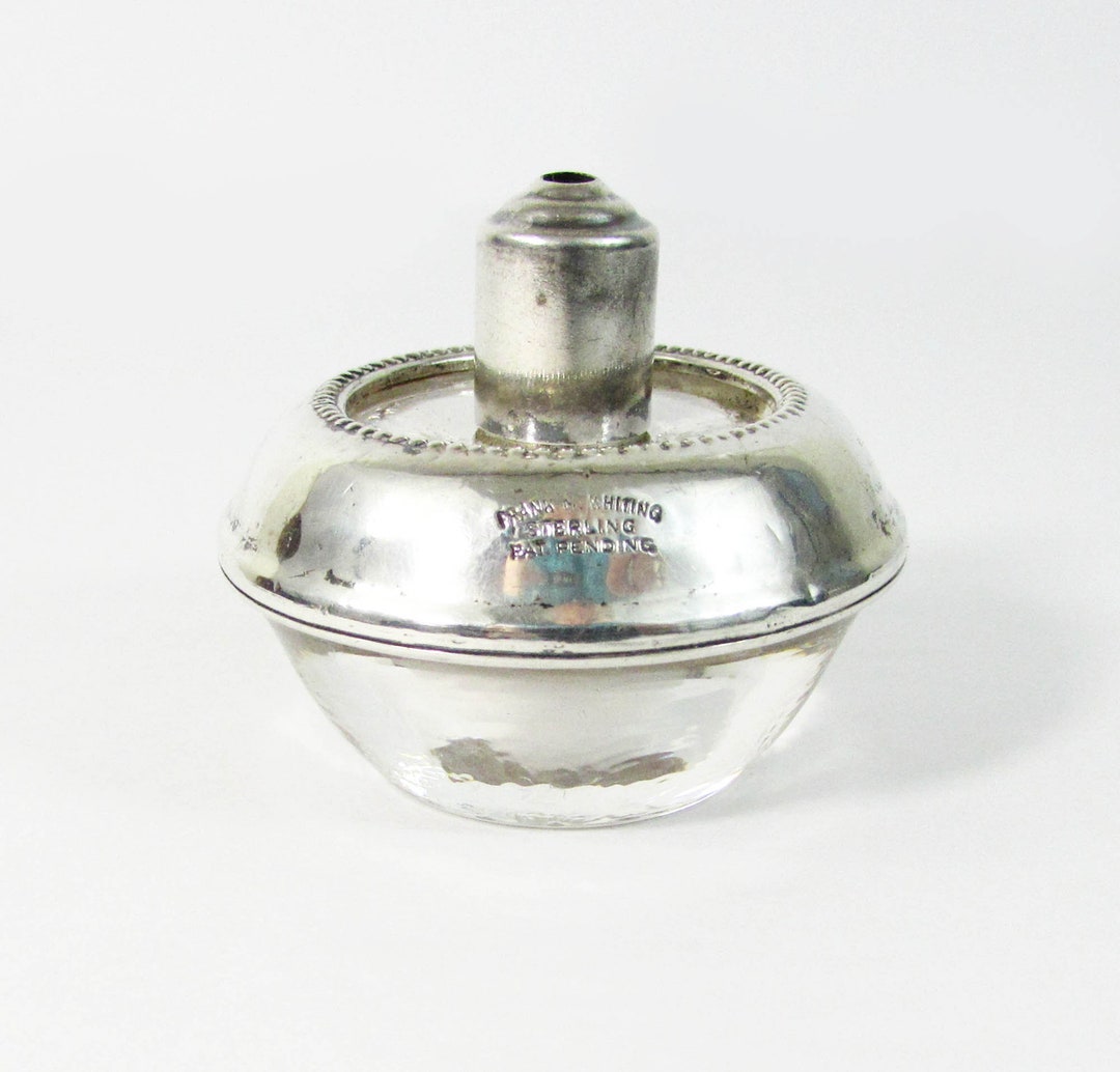 Vintage Whiting Sterling & Crystal Table Lighter – Art Deco Era - Etsy