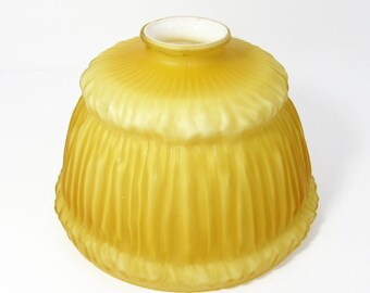 Vintage Gold Satin Drape Glass Lamp Shade 8x5 Bridge Arm Lamp Shade - Etsy