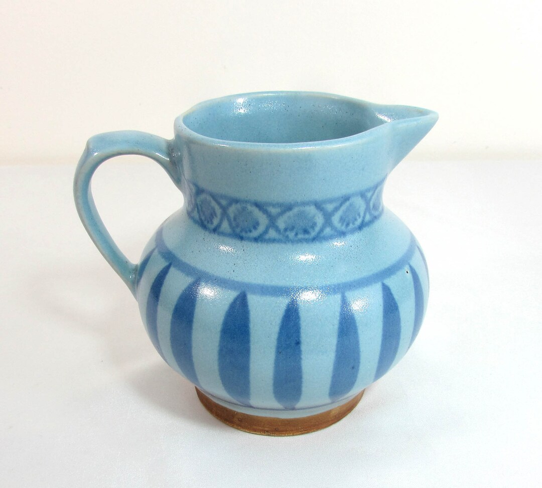 Vintage Stoneware Jug Pitcher by Buchan Pottery of Portobello - Etsy