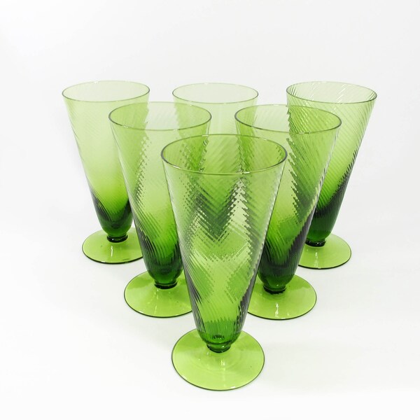 Vintage Hand Blown Glassware - Etsy