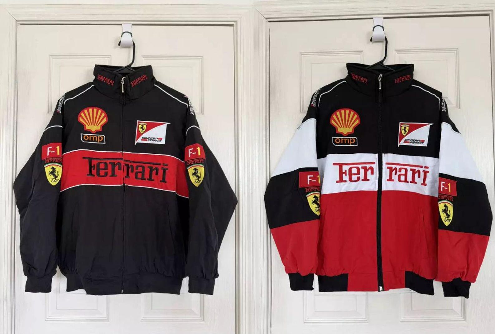 Ferrari F1 Racing Jacket – Scuderia Ferrari Formula 1 Team Shell OMP ...