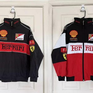 Ferrari F1 Racing Jacket – Scuderia Ferrari Formula 1 Team Shell OMP ...