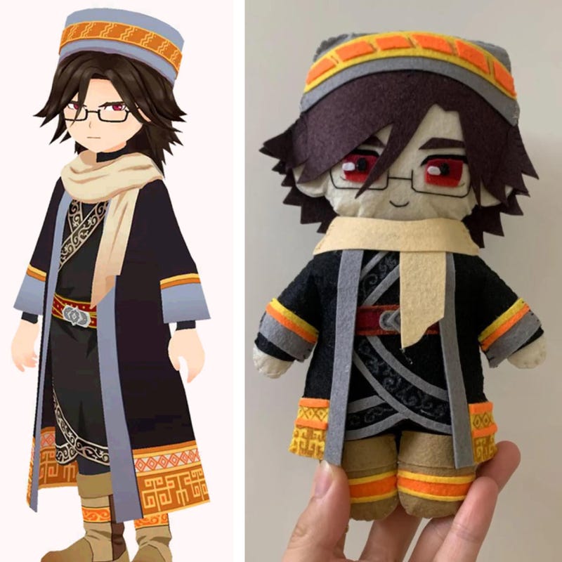 Custom Video Game Doll - Etsy