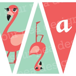 INSTANT DOWNLOAD: DIY Printables Party Pack, Ready, Set, Flamingo ...