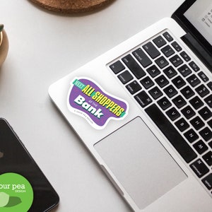 Mall Madness Sticker, 90s Sticker, VSCO Sticker, Water Bottle Sticker ...