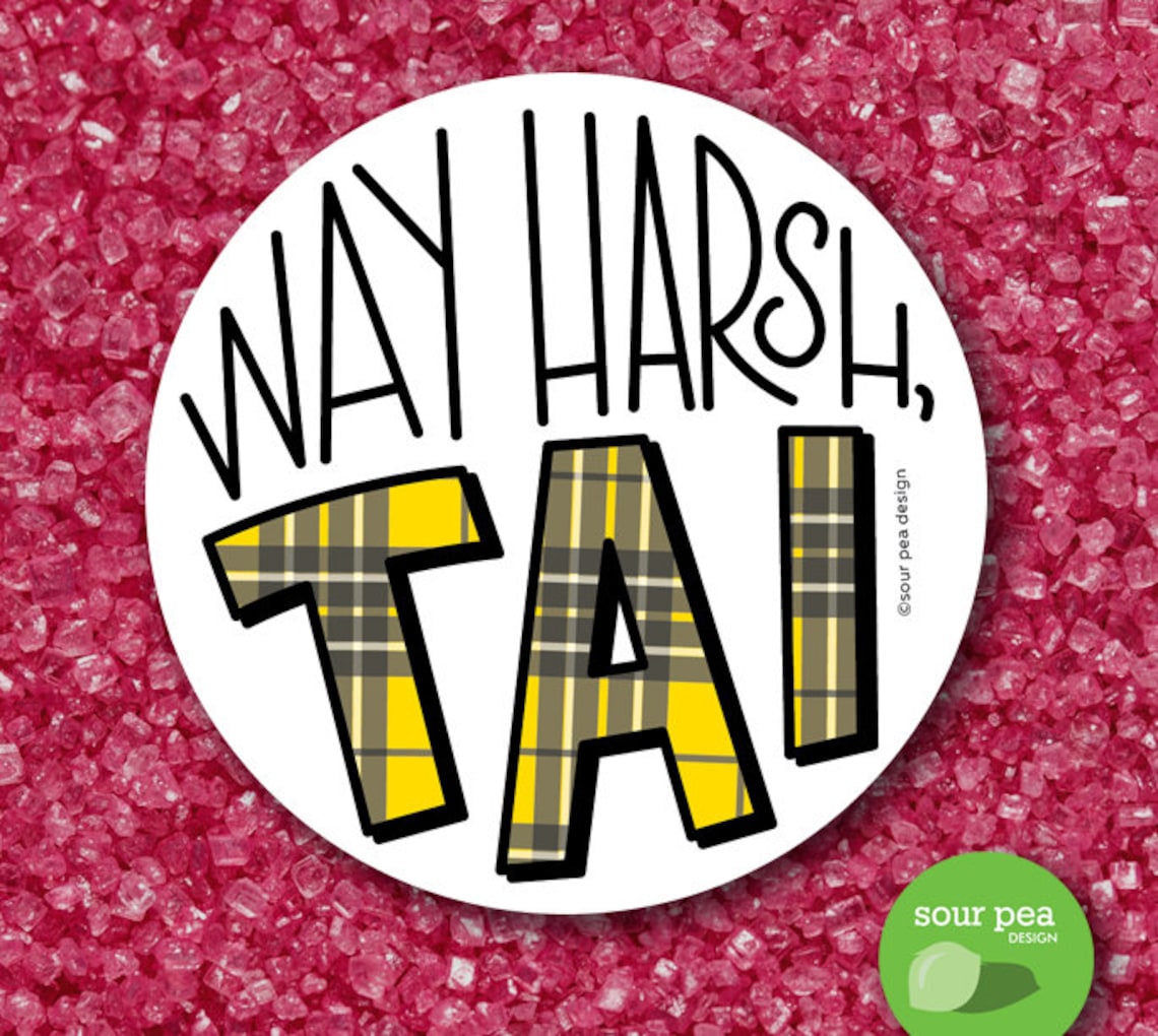 Way Harsh Tai Sticker Clueless Sticker VSCO Sticker Water - Etsy Way Harsh Tai Sticker Clueless Sticker VSCO Sticker Water - Etsy
