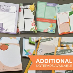 MINI NOTEPAD: Strawberry Notepad, Colorful Stationary, Cute Notepad ...