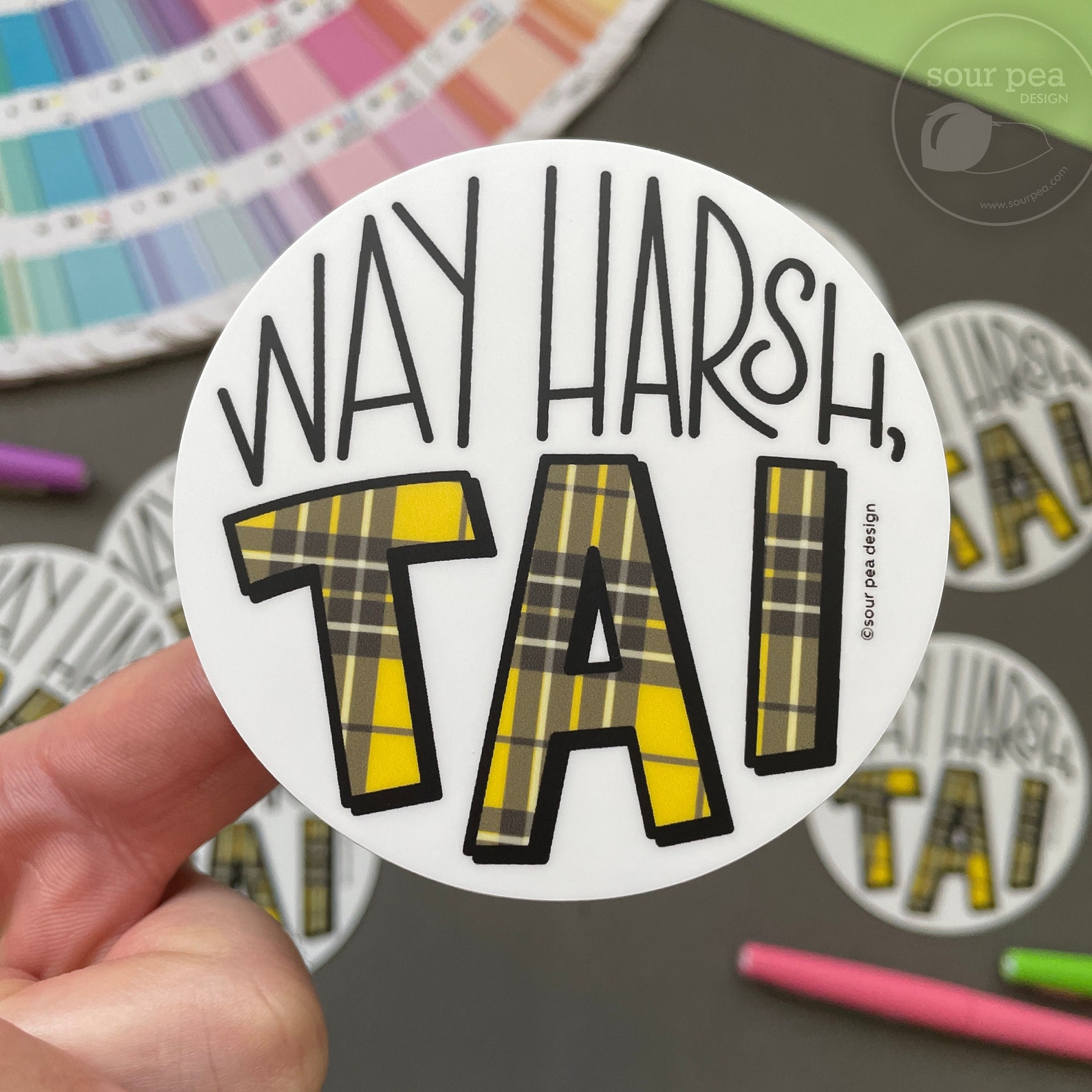 Way Harsh Tai Sticker Clueless Sticker VSCO Sticker Water - Etsy