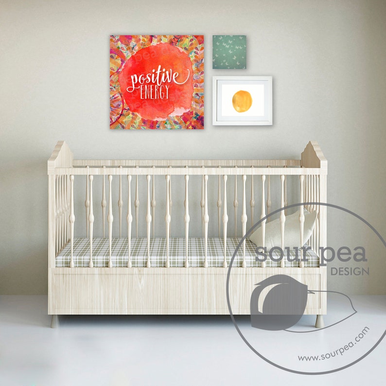 Inspirational Wall Art Positive Energy DIY Printable - Etsy