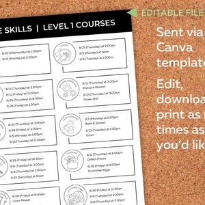 Life Skills Course Materials: Chore Chart, Job Chart, Chores for Kids ...