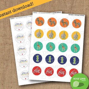INSTANT DOWNLOAD: DIY Printables Party Pack, Animal Faire, Carnival ...