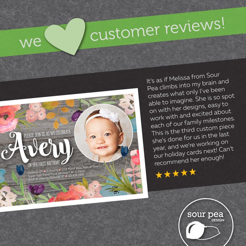 Birthday Invitation Custom DIY Printable Invitation Rustic - Etsy