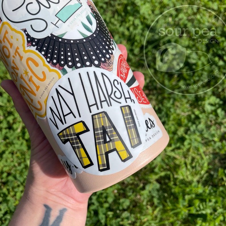 Way Harsh Tai Sticker Clueless Sticker VSCO Sticker Water - Etsy