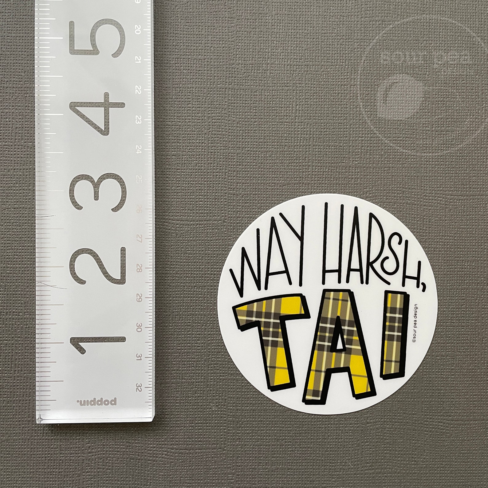 Way Harsh Tai Sticker, Clueless Sticker, VSCO Sticker, Water Bottle ...