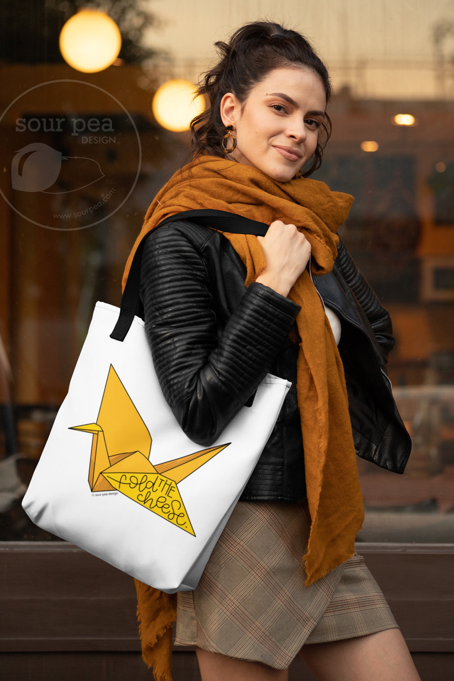 Fold the Cheese: Tote Bag - Etsy