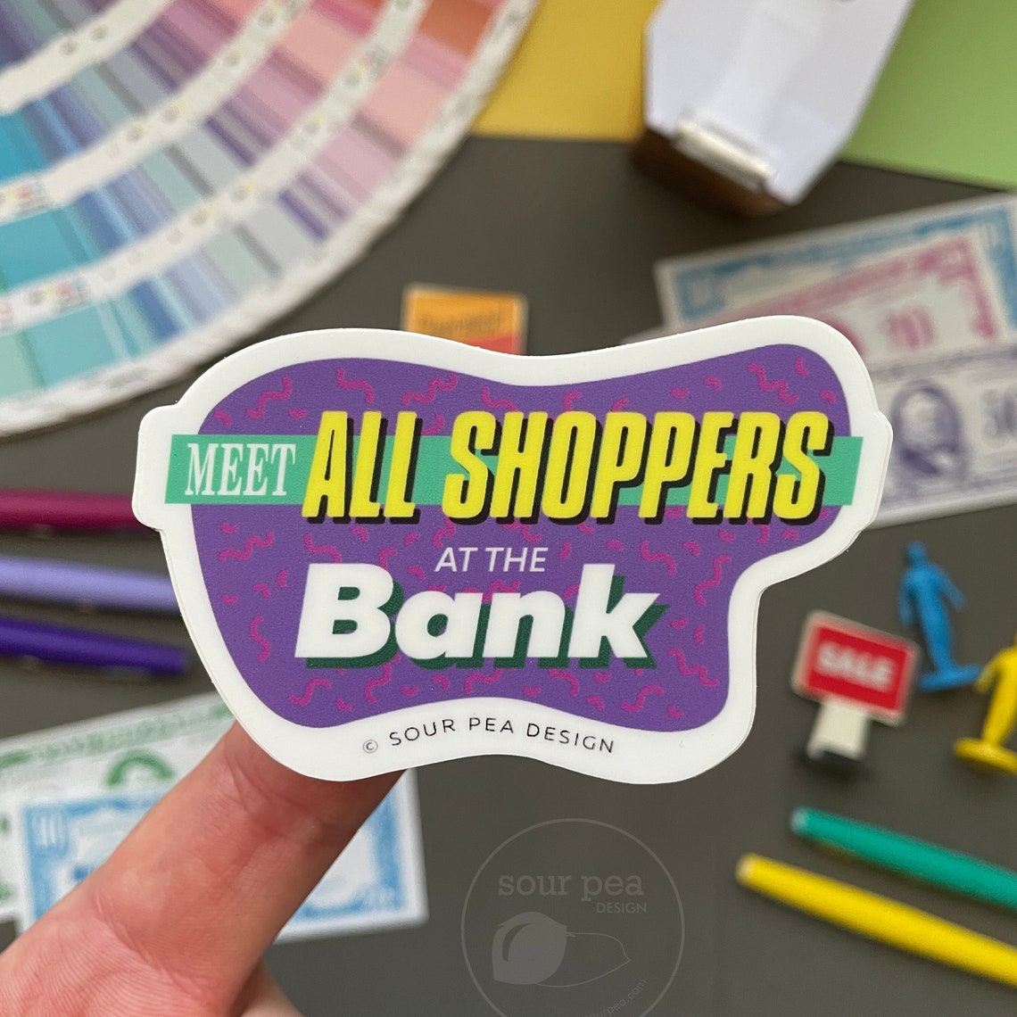 Mall Madness Sticker 90s Sticker VSCO Sticker Water Bottle - Etsy