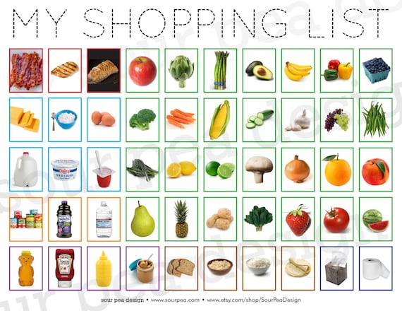 Educational Printable, Kids Grocery Printable, Math Activity, Money ...