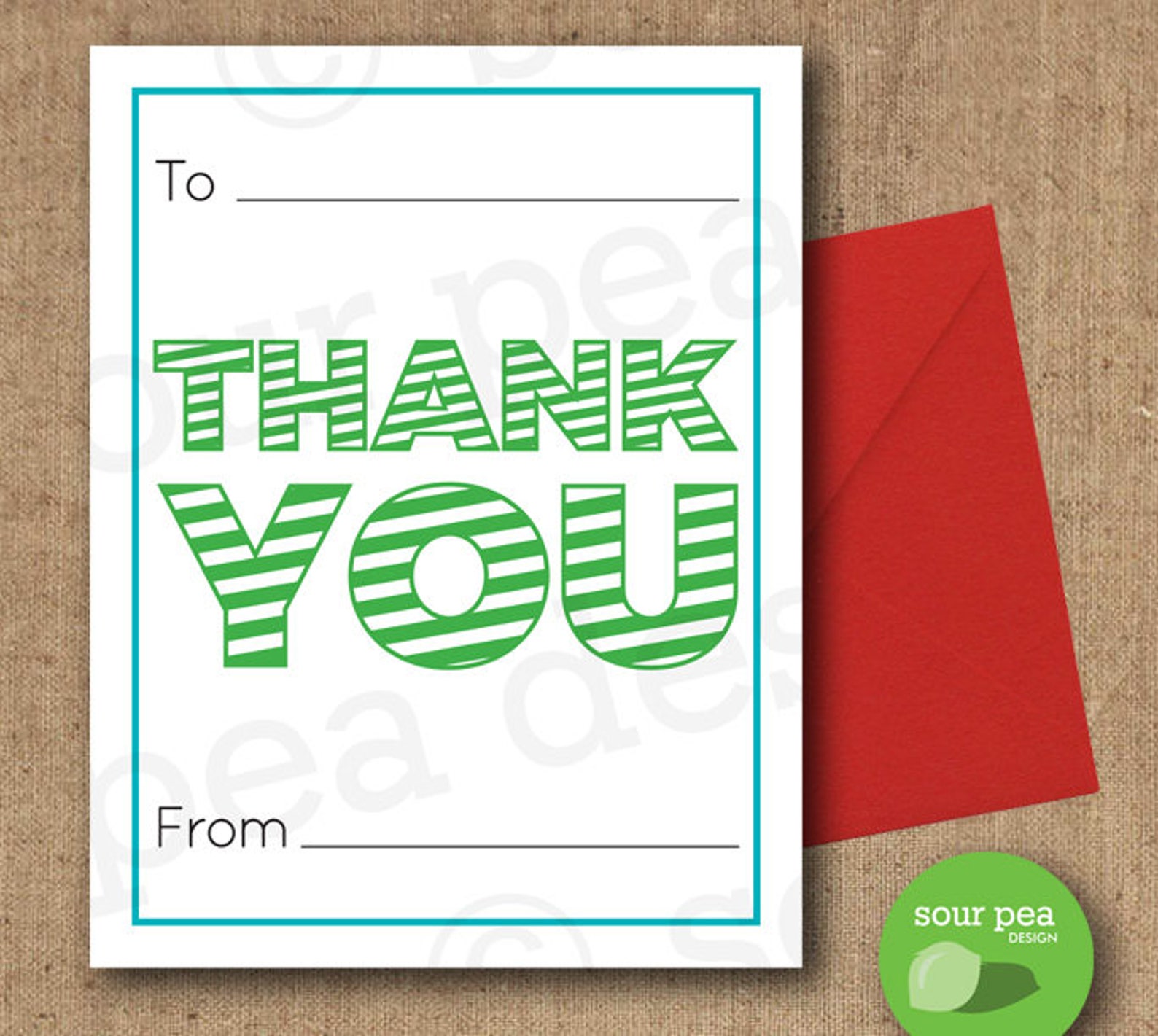 Thank You Cards for Preschool and Kindergarten Printable - Etsy