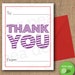Thank You Cards for Preschool and Kindergarten Printable - Etsy