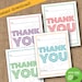 Thank You Cards for Preschool and Kindergarten Printable - Etsy