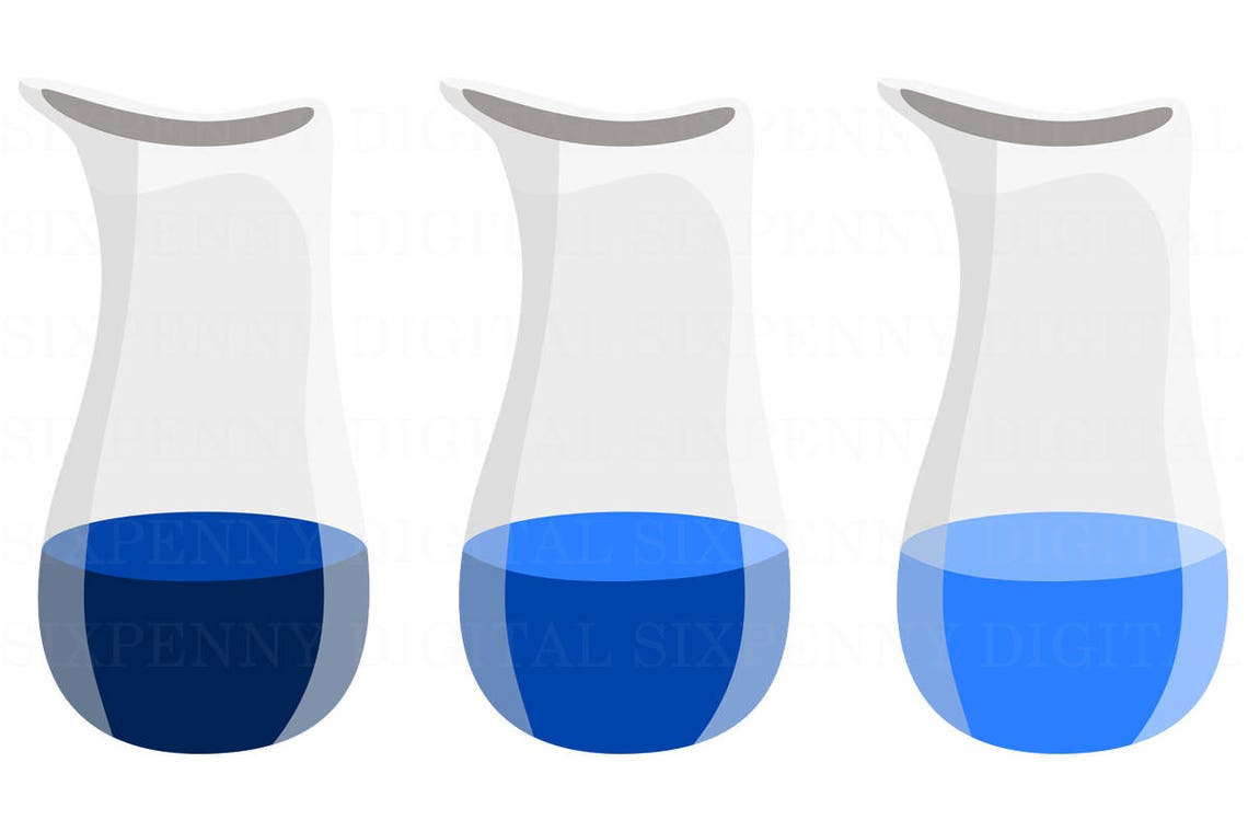 Science Clipart, Chemistry Clipart Set, Test Tube, Flasks, Beakers and ...