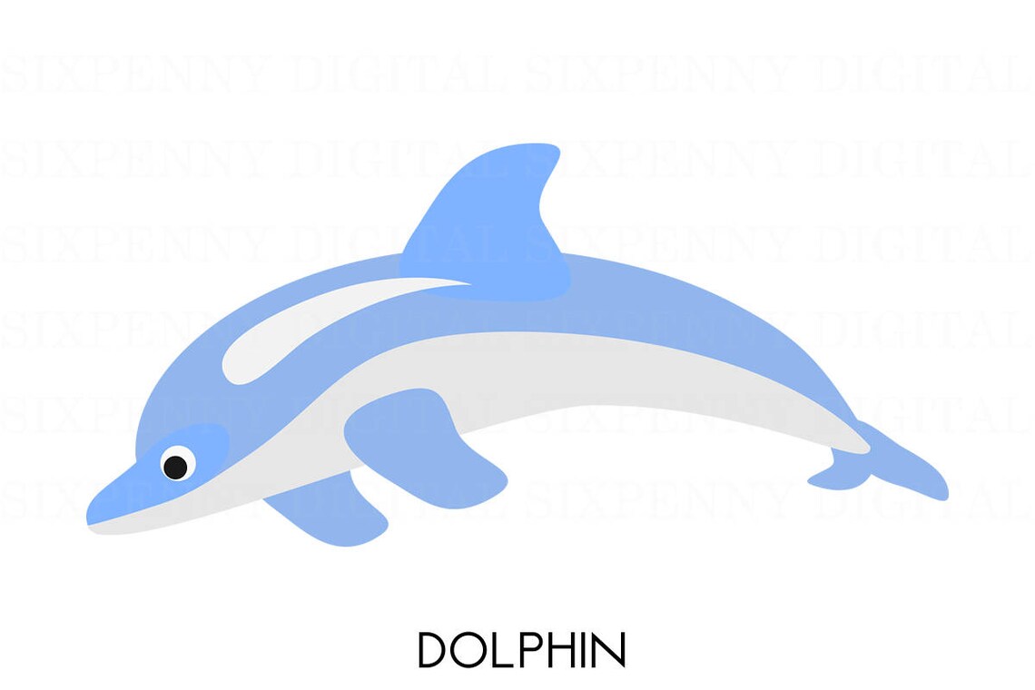 Dolphin Clip Art, Orca Clip Art, Porpoise Clip Art, Killer Whale Clip ...