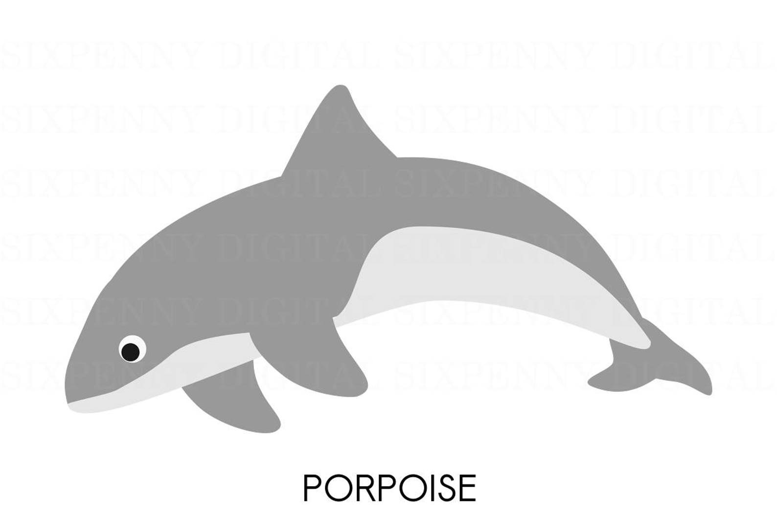 Dolphin Clip Art, Orca Clip Art, Porpoise Clip Art, Killer Whale Clip ...