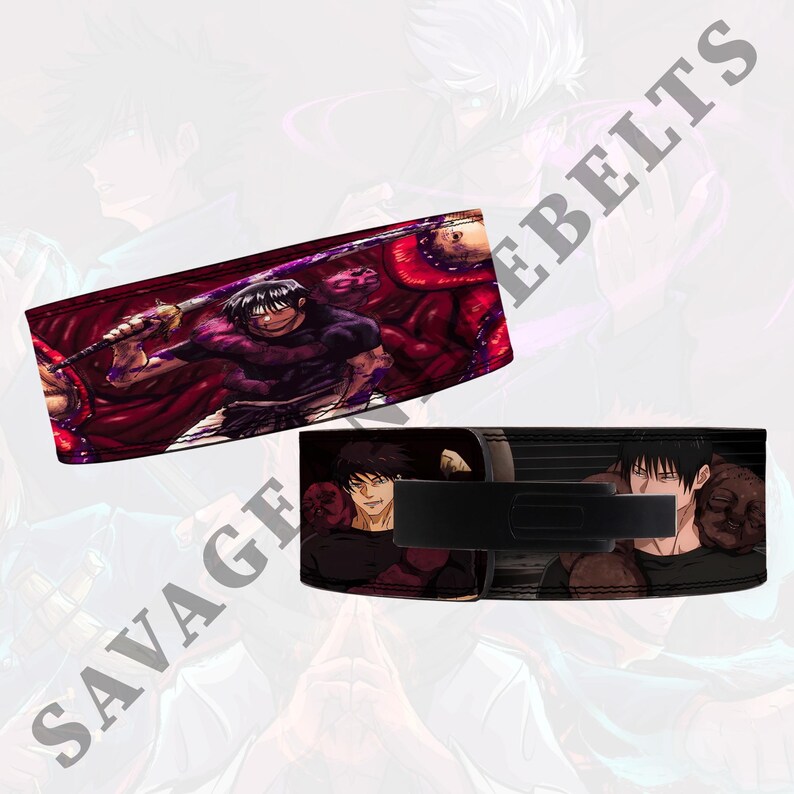 Toji Fushiguro Anime Lever Lifting Belt Weightlifting Anime Belt, JJK ...