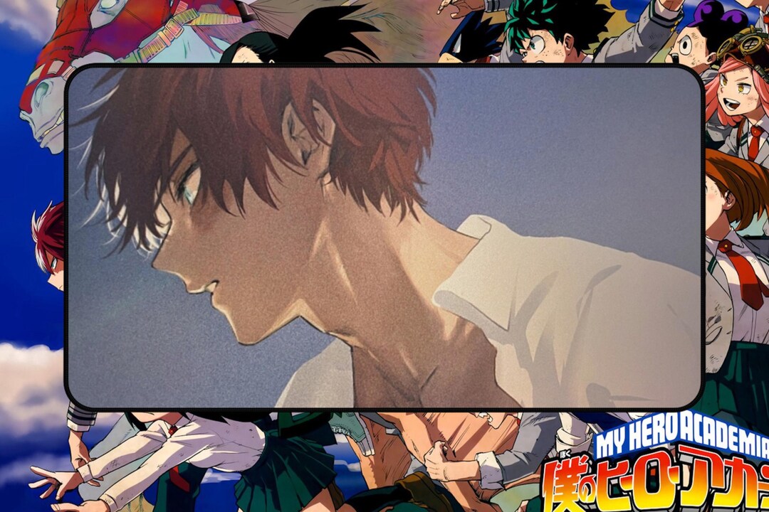 Anime My Hero Academia Todoroki Desk Mat, Mouse Pad - Etsy