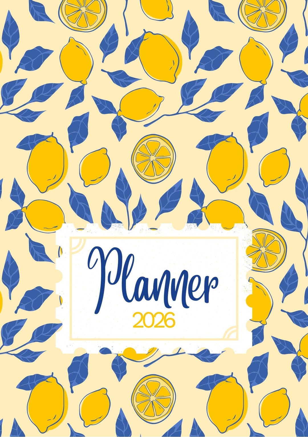 Italian Summer PDF | Aesthetic Lemon Calendar | Digital Download ...